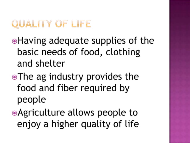 Introduction to agriculture handout | PPTX
