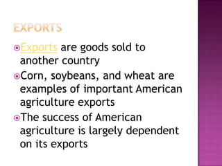 Introduction to agriculture handout | PPTX