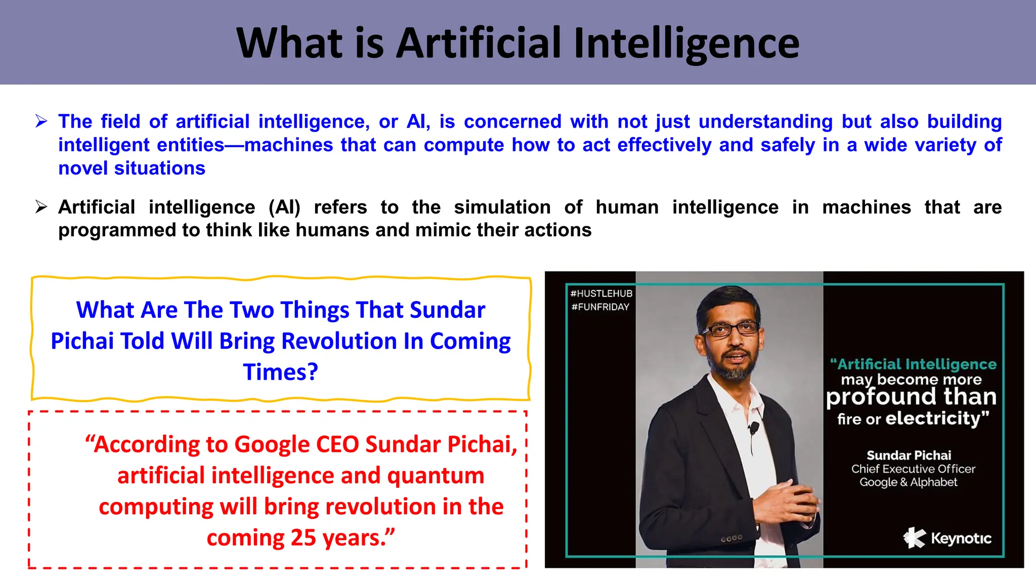 Introduction to AI (Artificial Intelligence). | PPT