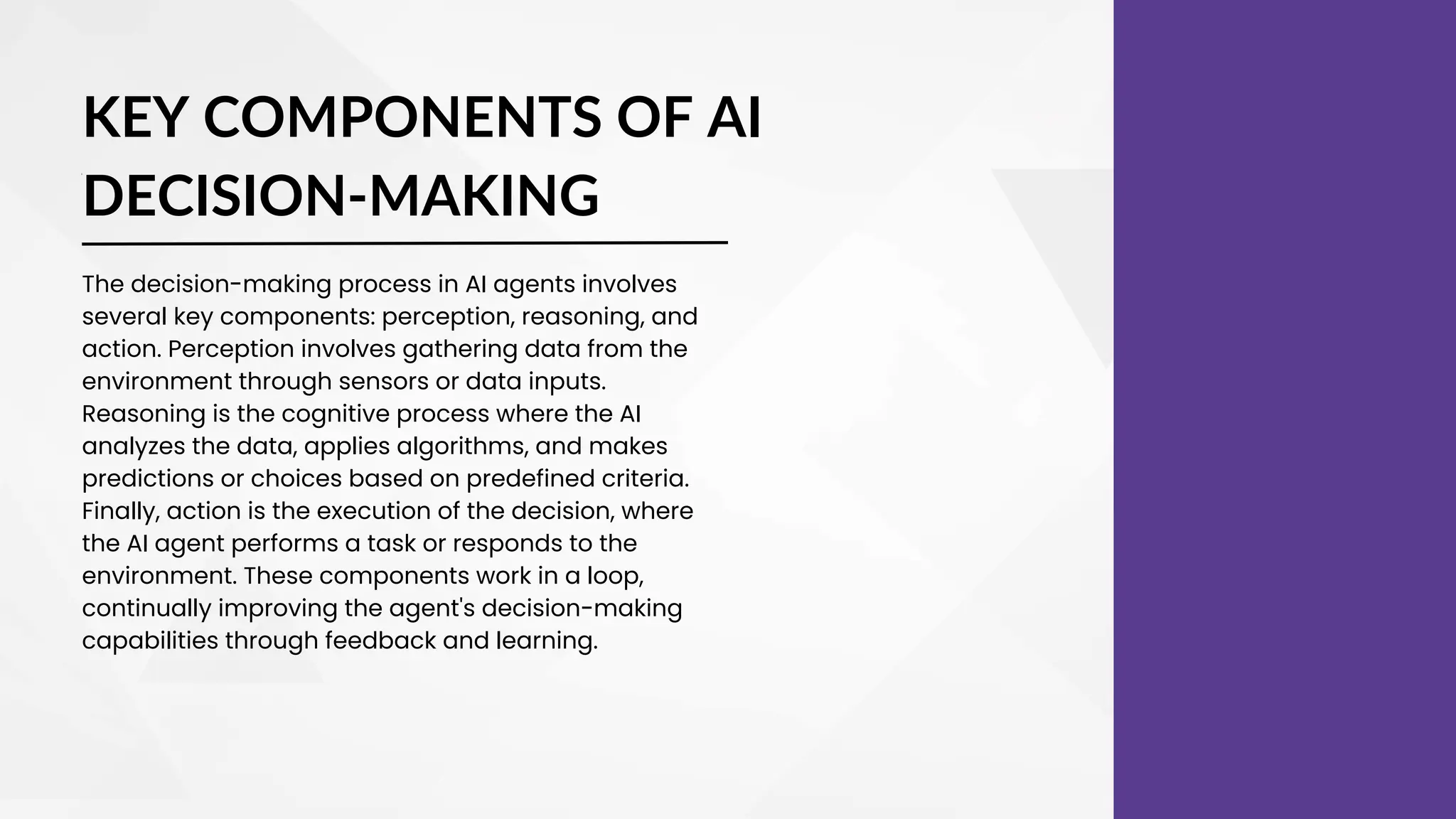 Introduction to AI Agent Decision-Making | PPT