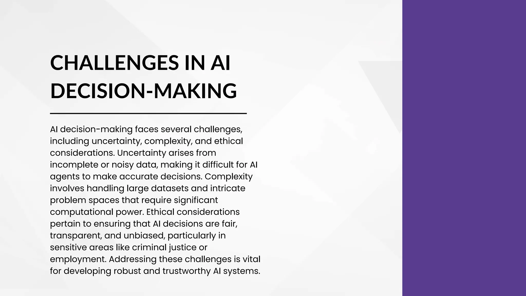 Introduction to AI Agent Decision-Making | PPT