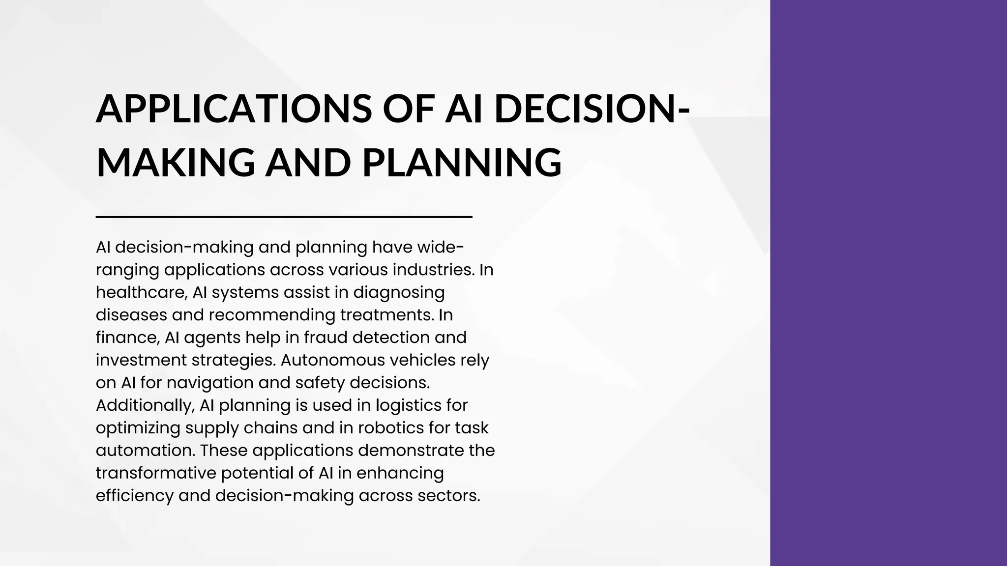 Introduction to AI Agent Decision-Making | PPT