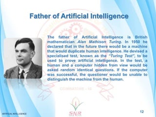 Introduction to Artificial Intelligence | PPTX
