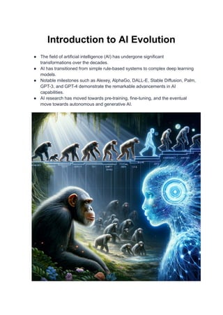 Introduction to AI Evolution Handcrafted .pdf