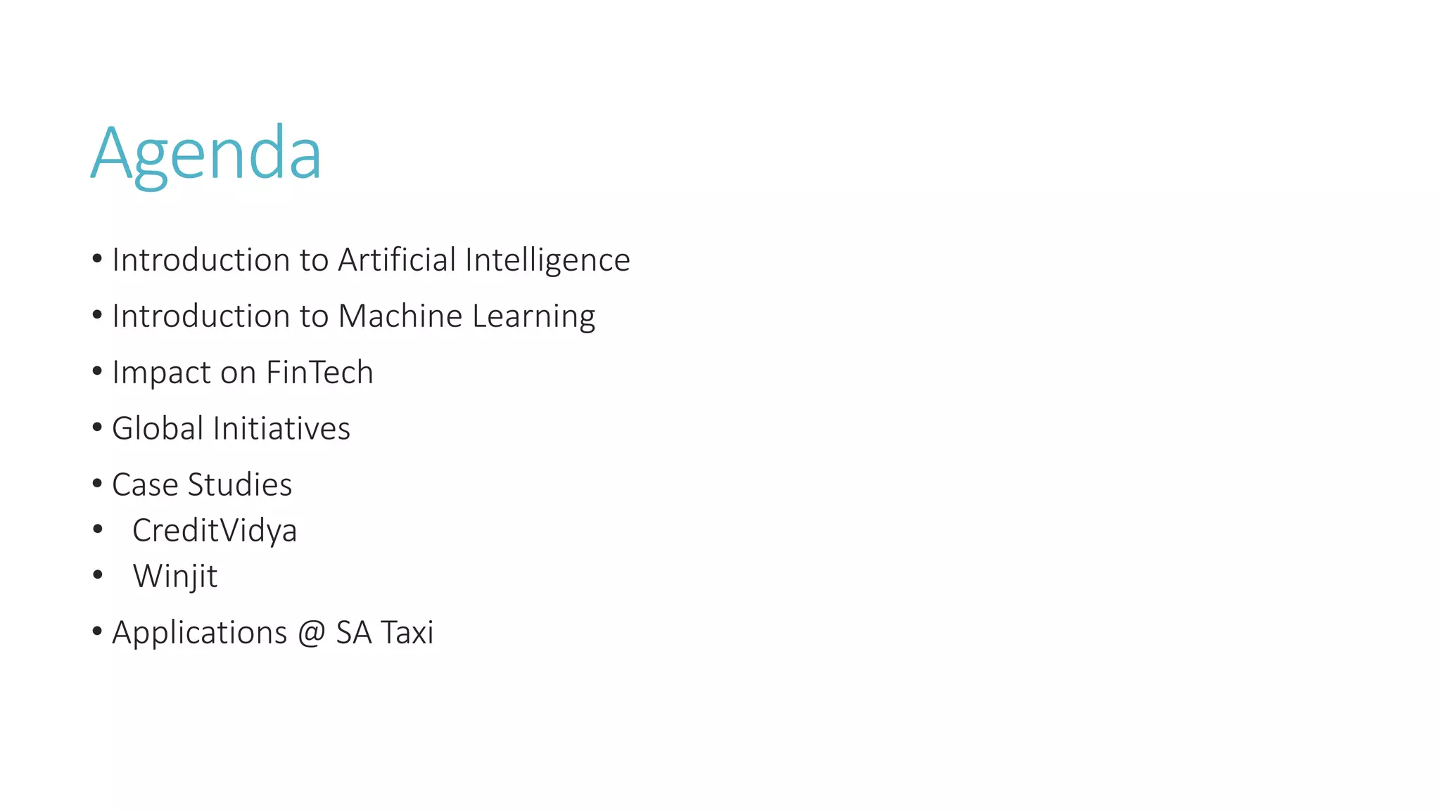 Introduction to AI & ML | PPTX