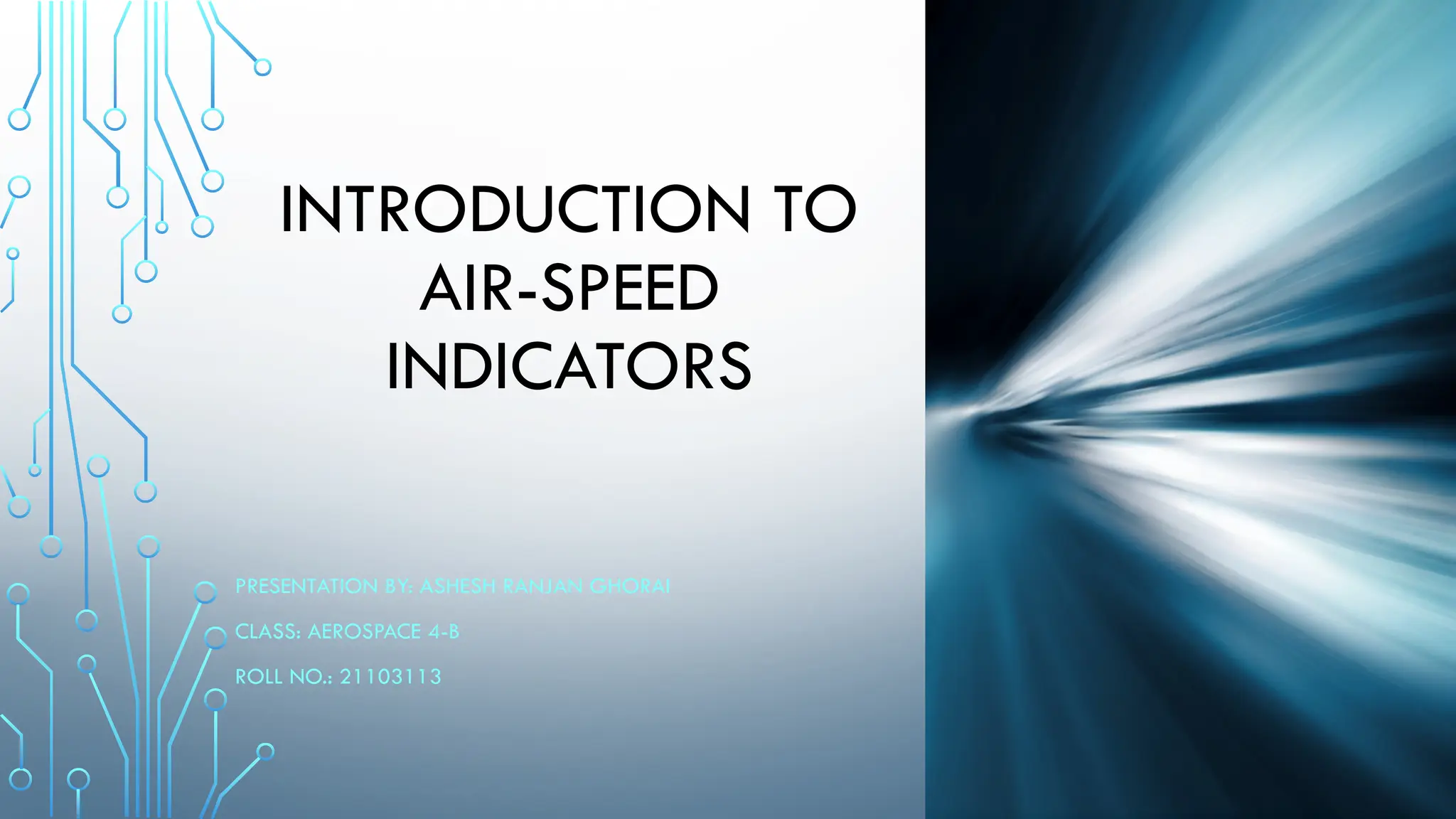 Introduction to air-speed indicators [Autosaved] 1.pptx