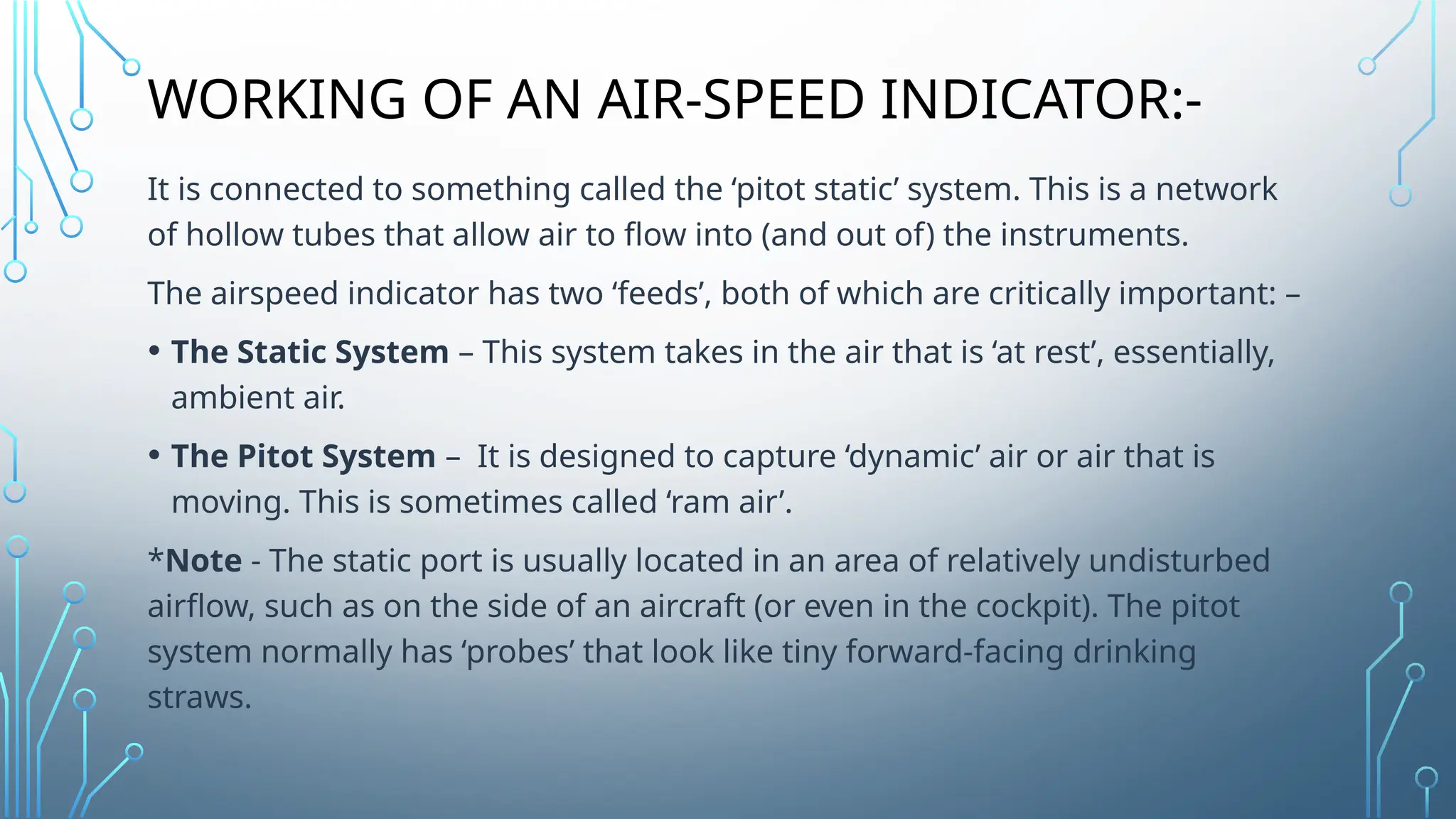 Introduction to air-speed indicators [Autosaved] 1.pptx