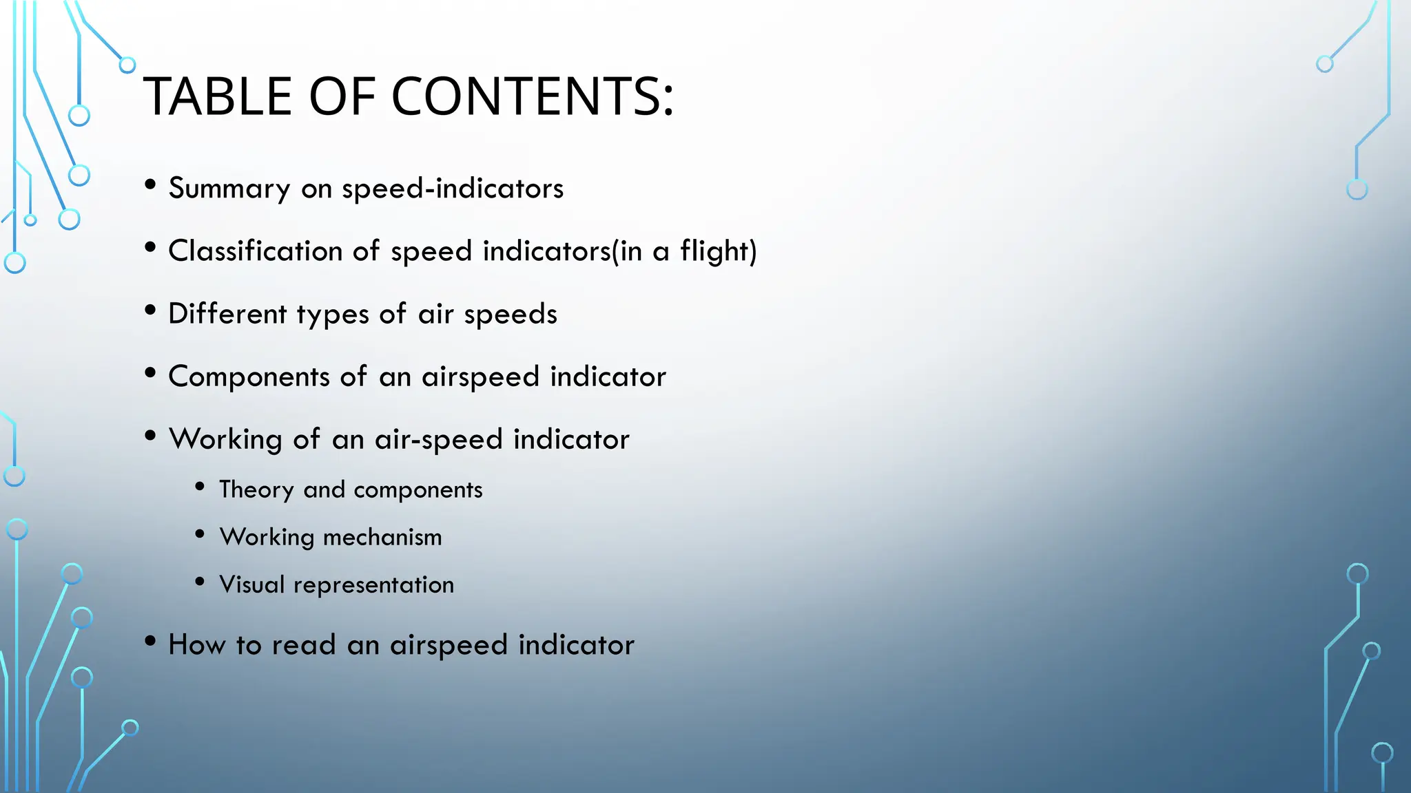 Introduction to air-speed indicators [Autosaved] 1.pptx