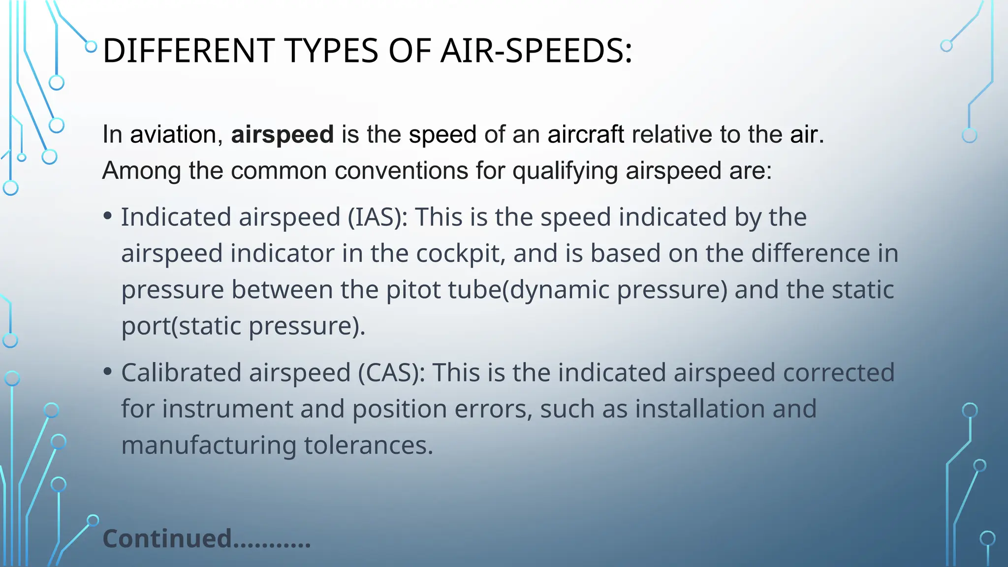 Introduction to air-speed indicators [Autosaved] 1.pptx
