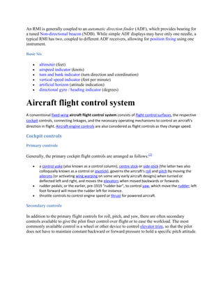 Introduction to aircraft communicating system | DOCX | Air Travel ...