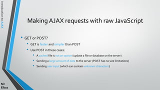 Introduction to ajax | PDF