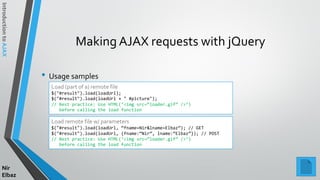 Introduction to ajax | PDF