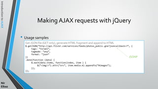 Introduction to ajax | PDF