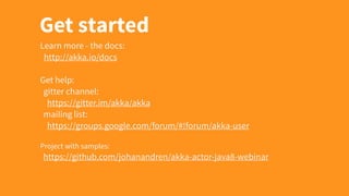 Introduction to akka actors with java 8 | PPT