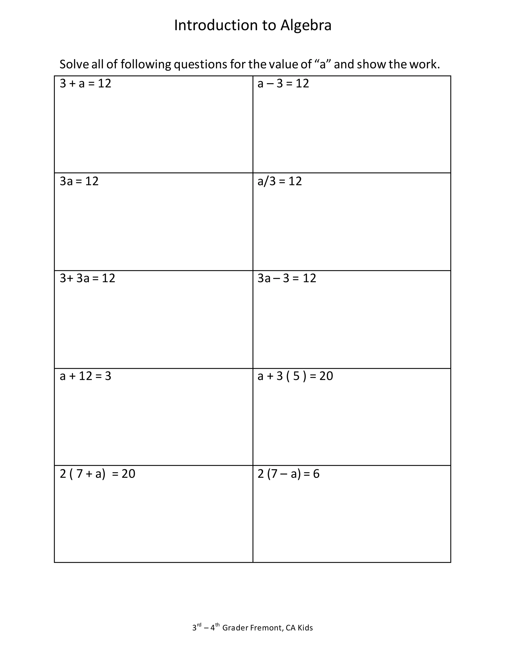 Introduction to algebra 1 | PDF