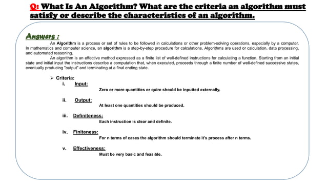 Introduction To Algorithms | PPT