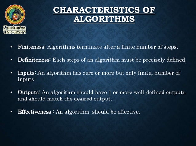 INTRODUCTION TO ALGORITHM in MATHEMATICAL PROBLEM SOLVING | PPT INTRODUCTION TO ALGORITHM in MATHEMATICAL PROBLEM SOLVING | PPT