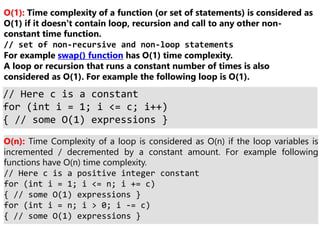 Introduction to Algorithms Complexity Analysis | PPT