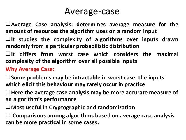 Introduction To Algorithms Complexity Analysis