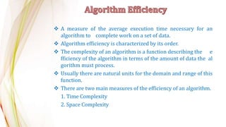 Introduction to algorithms | PPTX