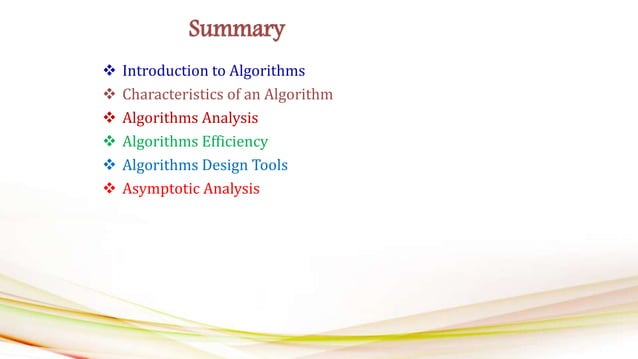 Introduction to algorithms | PPTX | Programming Languages | Computing