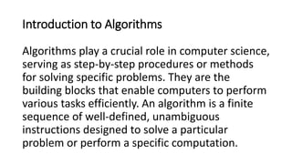 Introduction to Algorithms Introduction to Algorithms.pptx