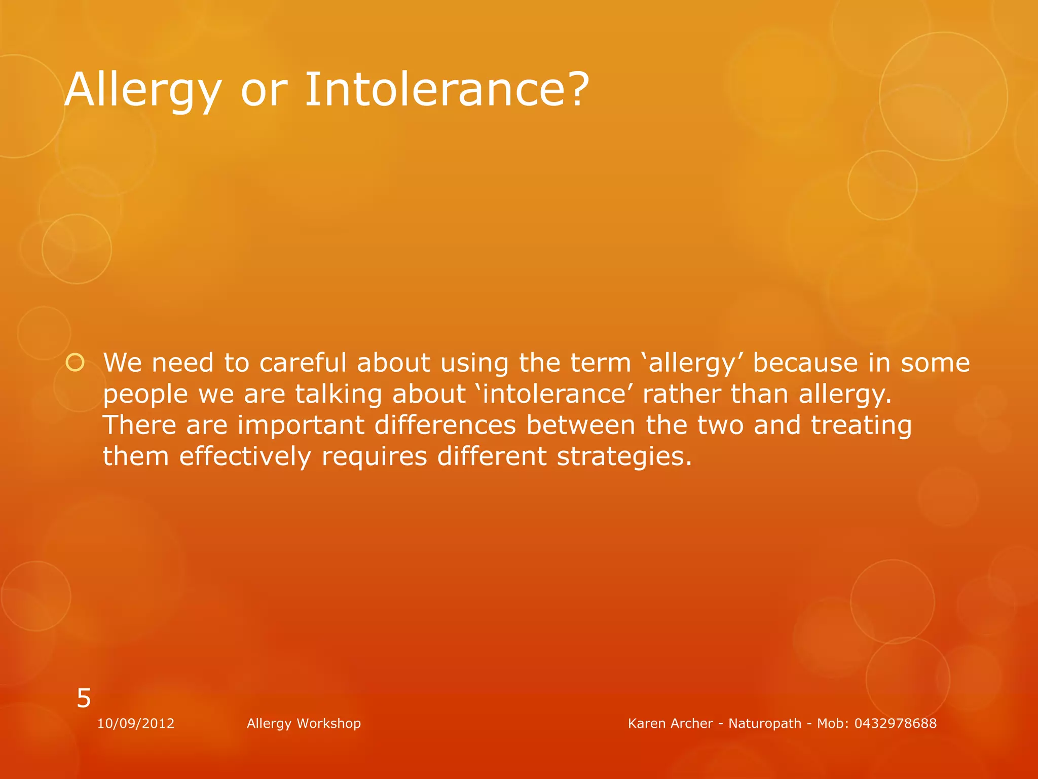 Introduction to allergy | PPTX