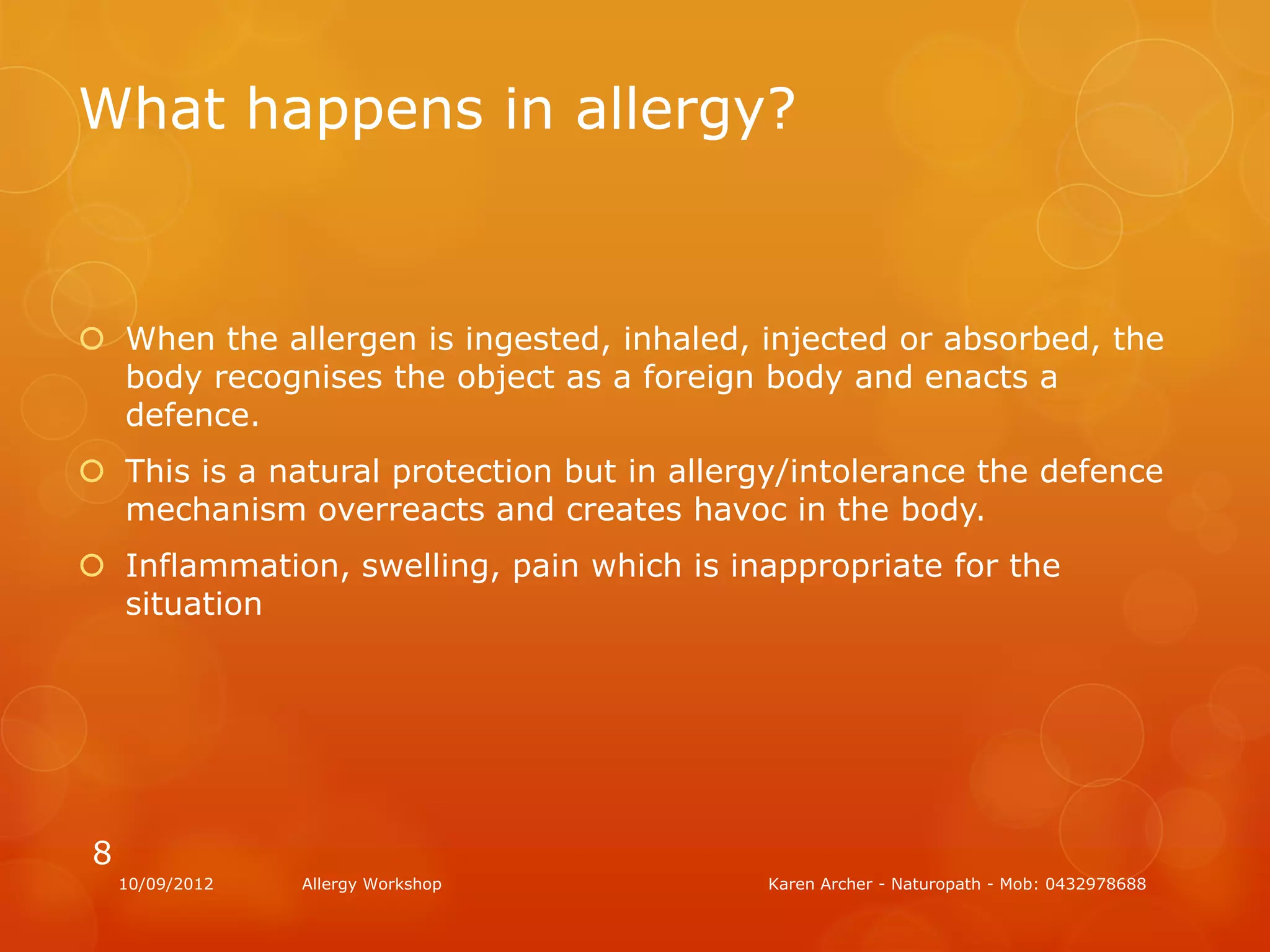 Introduction to allergy | PPTX