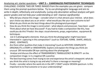 Introduction to alternative photography techniques powerpoint 2016 | PPT