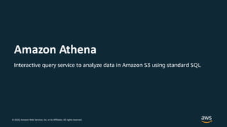 Introduction to Amazon Athena | PDF