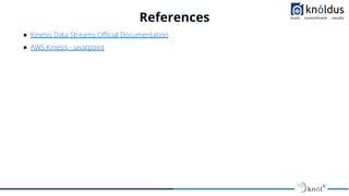 Introduction to Amazon Kinesis Data Streams | PDF | Databases | Computer Software and Applications