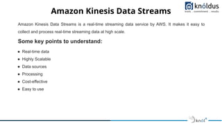 Introduction to Amazon Kinesis Data Streams | PDF