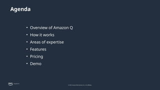 Comprehensive Overview of Amazon Q AI Chatbot | PPTX