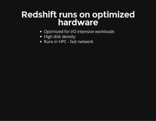 Introduction to Amazon Redshift | PPT