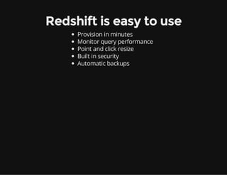 Introduction to Amazon Redshift | PPT