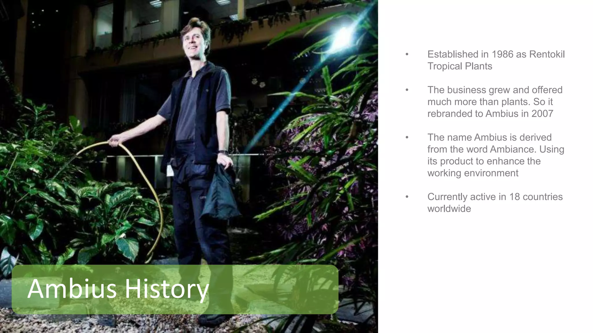 Introduction to Ambius | PPT