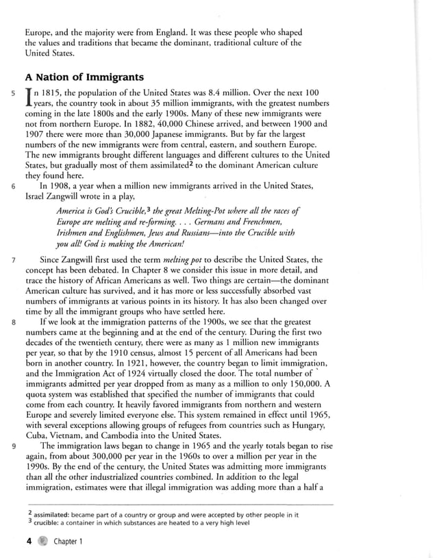 Introduction to American Culture | PDF