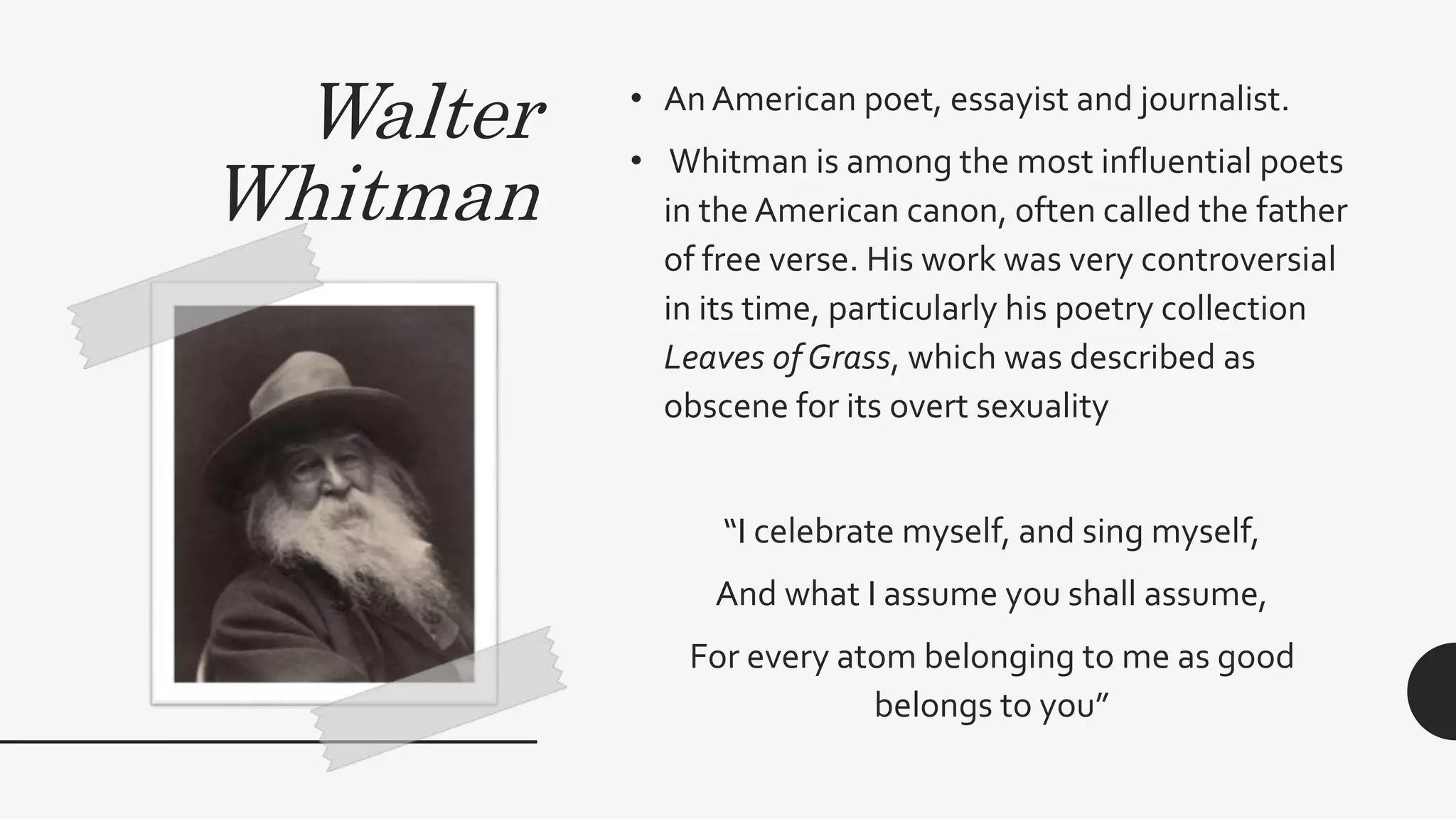 Introduction to american literature | PPTX