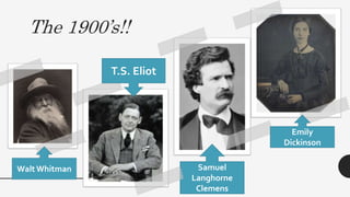 Introduction to american literature | PPTX