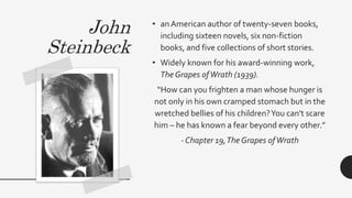 Introduction to american literature | PPTX