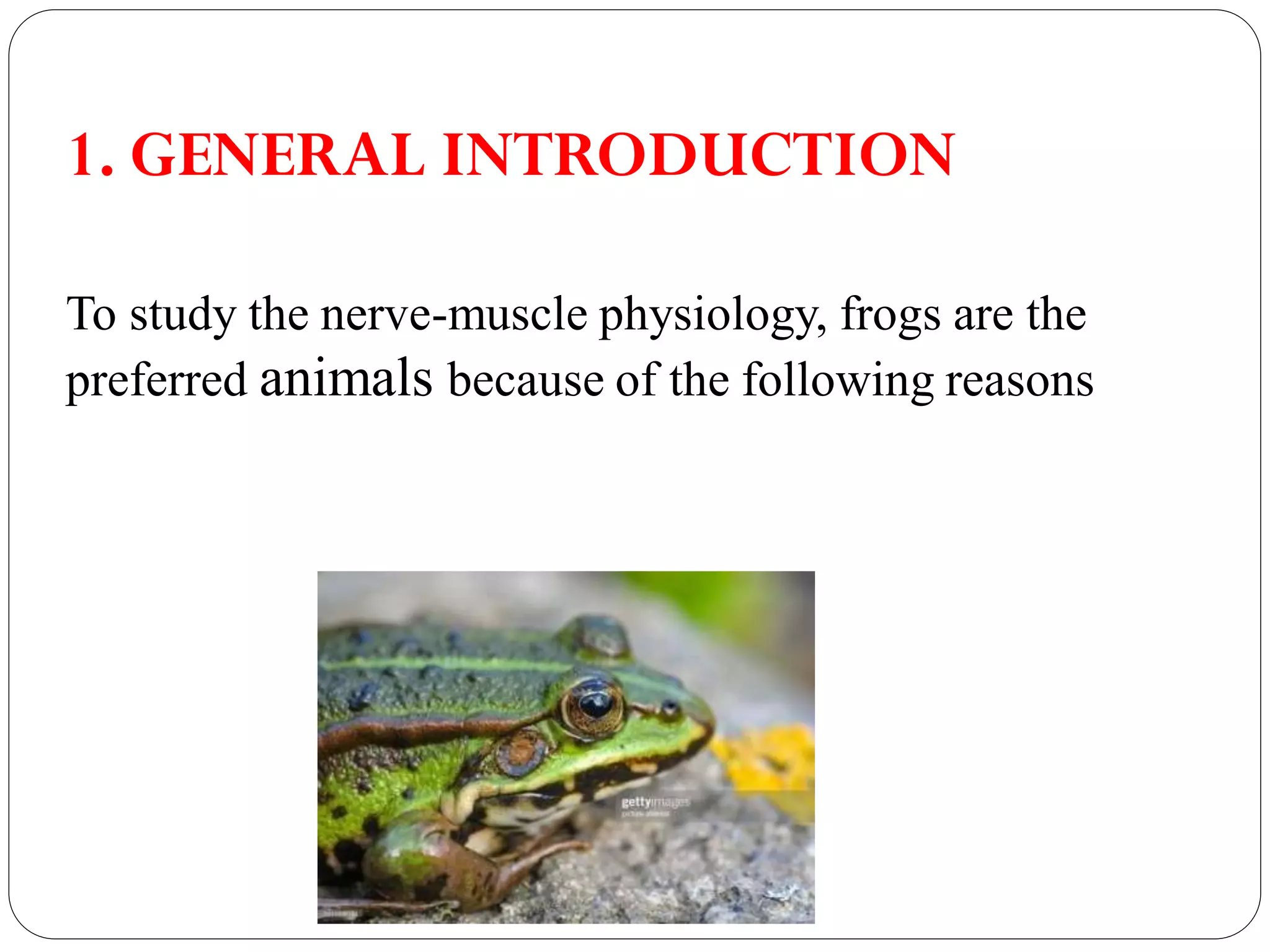 Introduction to amphibian experiments | PDF