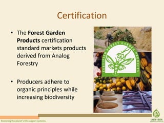 Introduction to analog forestry | PPTX