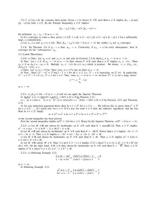 Introduction To Analysis Classic 4th Edition Wade Solutions Manual
