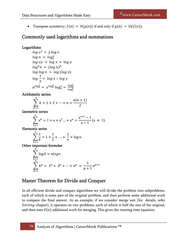 Introductionto analysis of algorithms | PDF