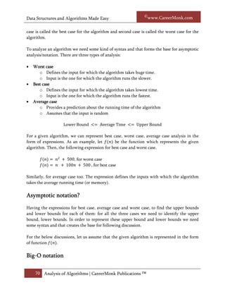 Introductionto analysis of algorithms | PDF