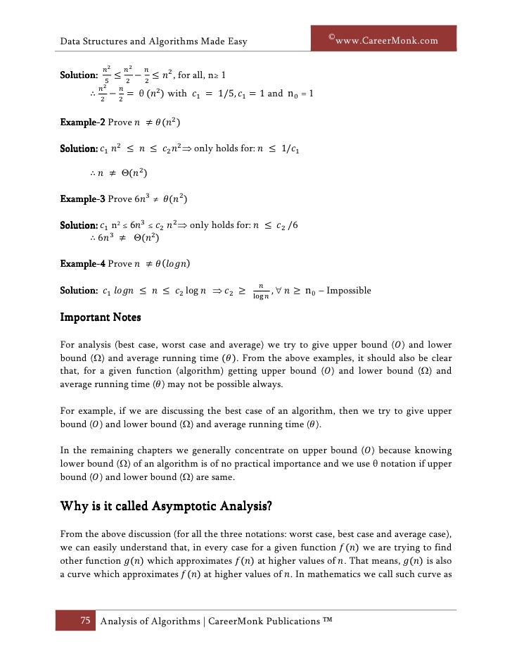 Introductionto Analysis Of Algorithms