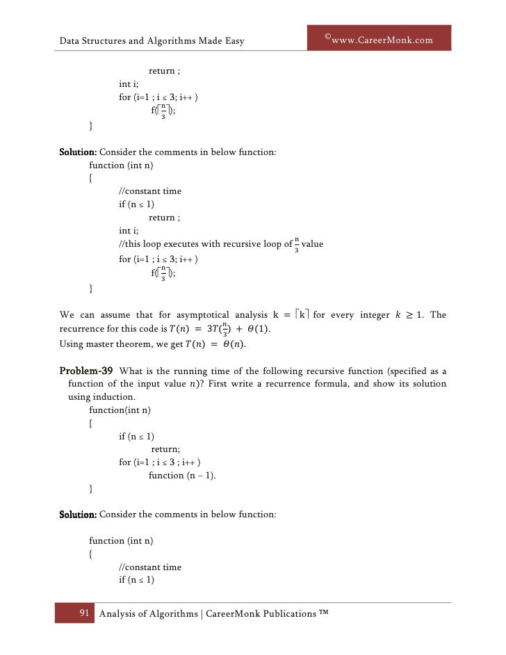 Introductionto Analysis Of Algorithms
