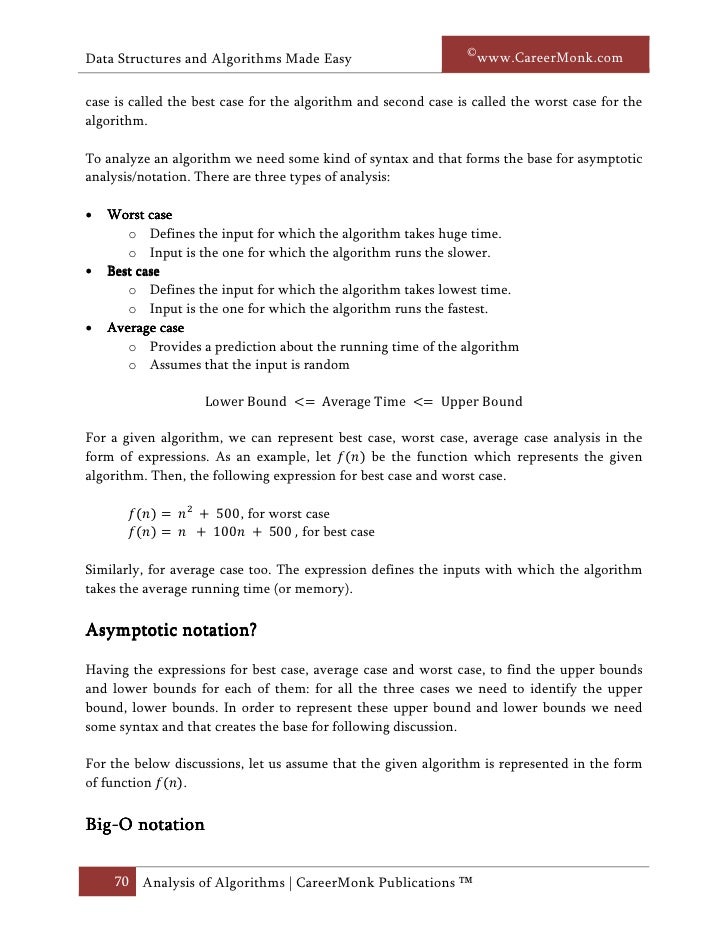 Introductionto Analysis Of Algorithms