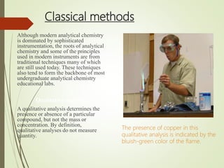Introduction to Analytical Chemistry | PPTX