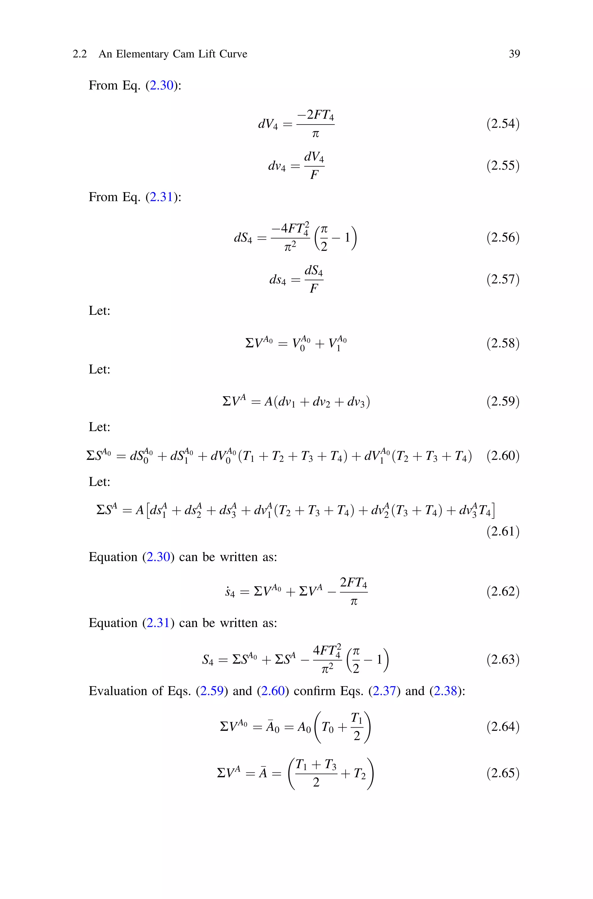 Introduction to analytical methods for internal combustion engine cam ...